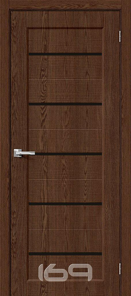 Дверь межкомнатная Мода-22 Экошпон Brown Dreamline, глухая, кромка abs ...