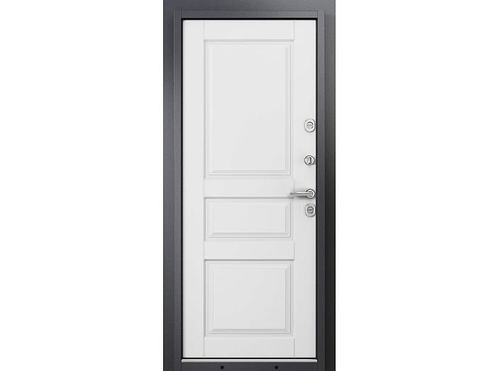 ДМ TERMO STANDART MP Графит букле (порог)/МДФ Дуб белый матовый 10TD-2 ...